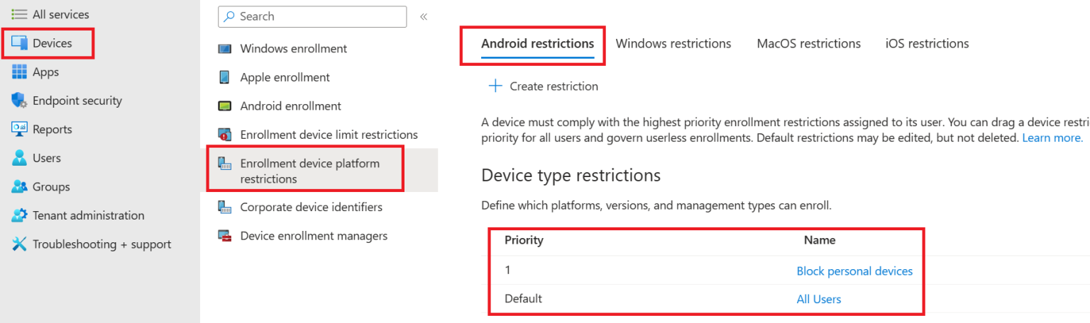 Teams Android Phone Enrollment failure in Intune. Signing Out…Couldn’t ...